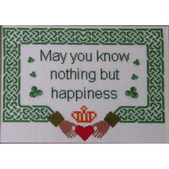 Celtic Obsessions Irish Claddagh Blessing Cross Stitch Pattern – Celtic ...