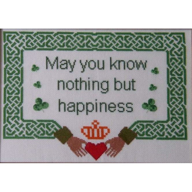 Celtic Obsessions Irish Claddagh Blessing Cross Stitch Pattern – Celtic ...