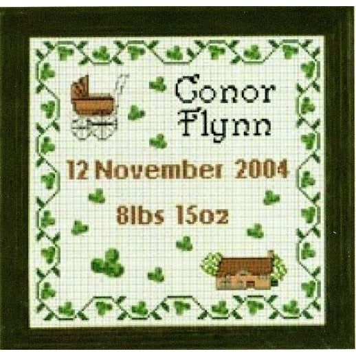 Celtic Obsessions Irish Baby Sampler Cross Stitch Pattern – Celtic ...