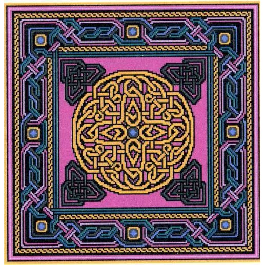 Landmark Tapestries & Charts Celtic Gilt Sun Cross Stitch Pattern ...