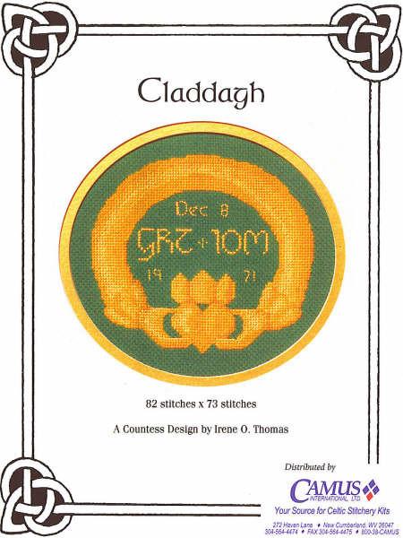 Claddagh Cross Stitch Pattern – Celtic Craft Shop